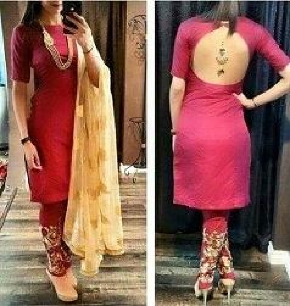 30+ सूट के पीछे गले की डिजाइन फोटो | Suit Back Neck Designs - SabSastaa