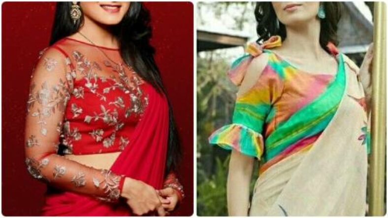 100+ न्यू ब्लाउज बाजू डिजाइन फोटो 2024 | Blouse Baju (आस्तीन) Design ...