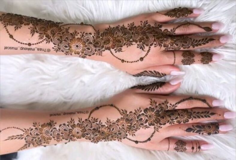 40+ Simple Bail Mehndi Design | आसान बेल मेहंदी डिजाइन 2024 - SabSastaa