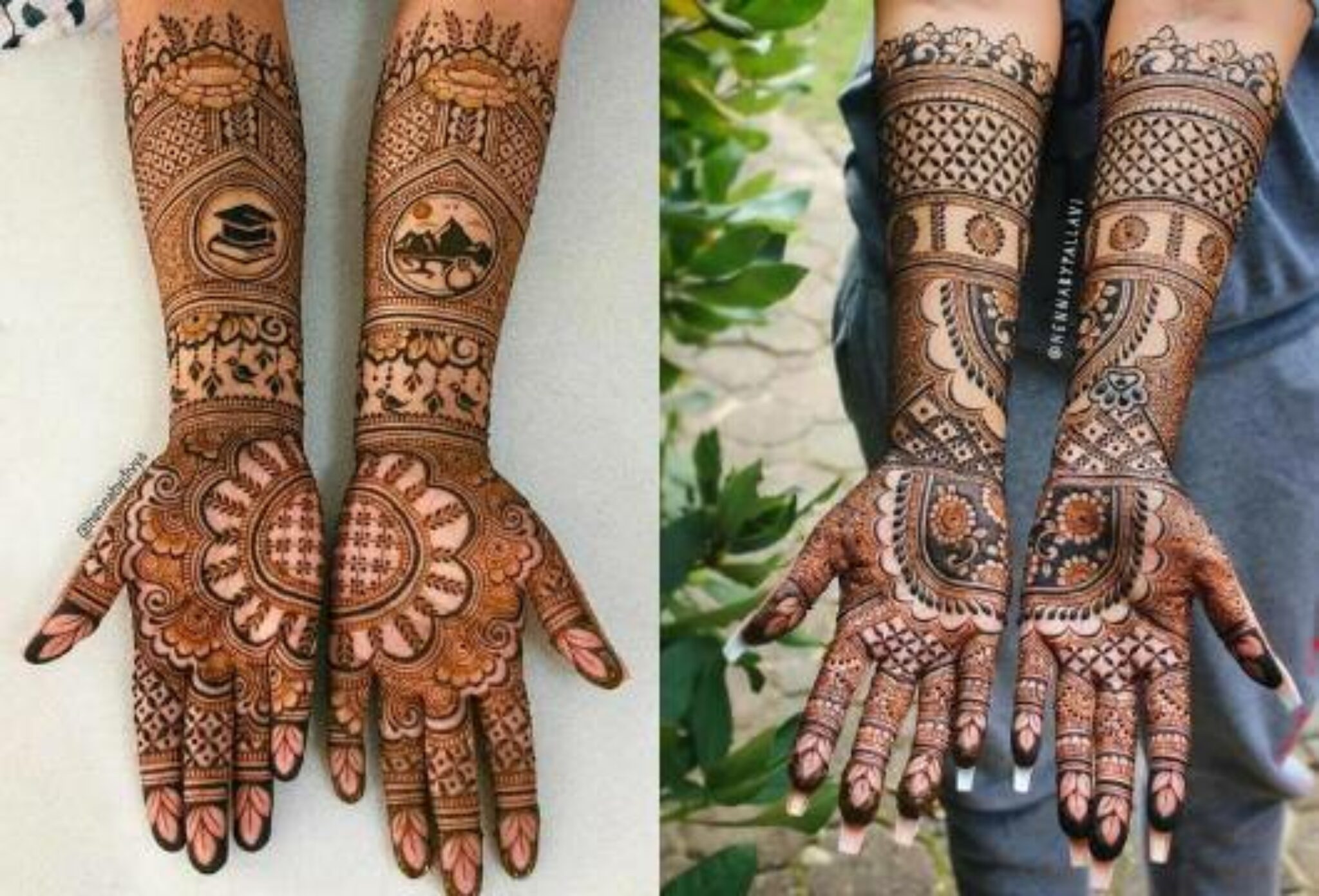 120+ Latest Front Hand Mehndi Design Photo 2024 (Royal Style) - SabSastaa